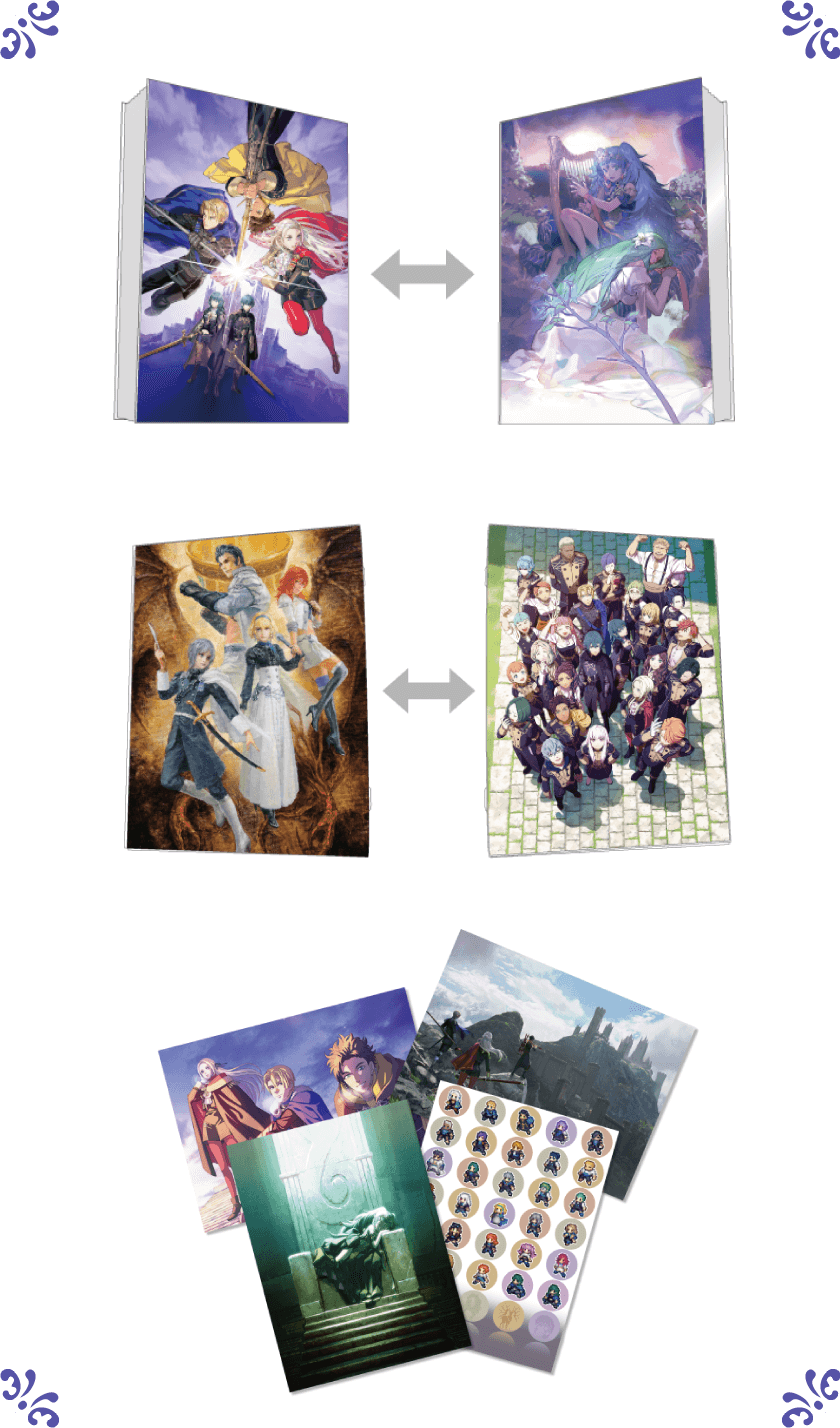 Three Houses : l'OST arrive - Emblème du Feu